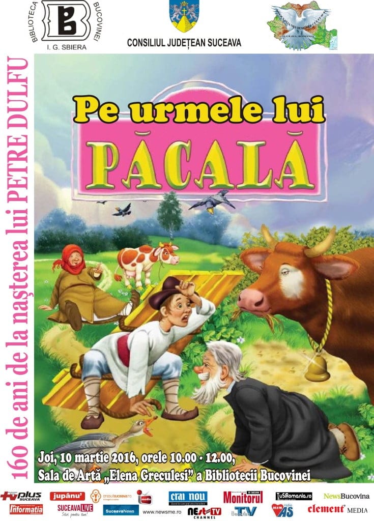 „Pe urmele lui Păcală”, la Biblioteca Bucovinei