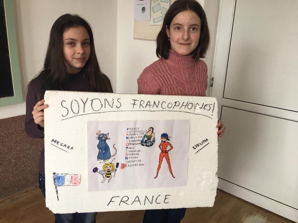 Activităţi dedicate Zilei Francofoniei, la școlile din Şcheia