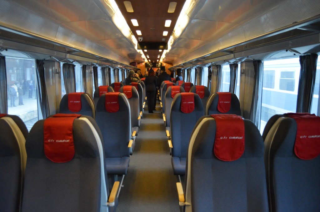 Cel mai modern vagon al CFR a ajuns la Suceava, în cadrul campaniei # ...