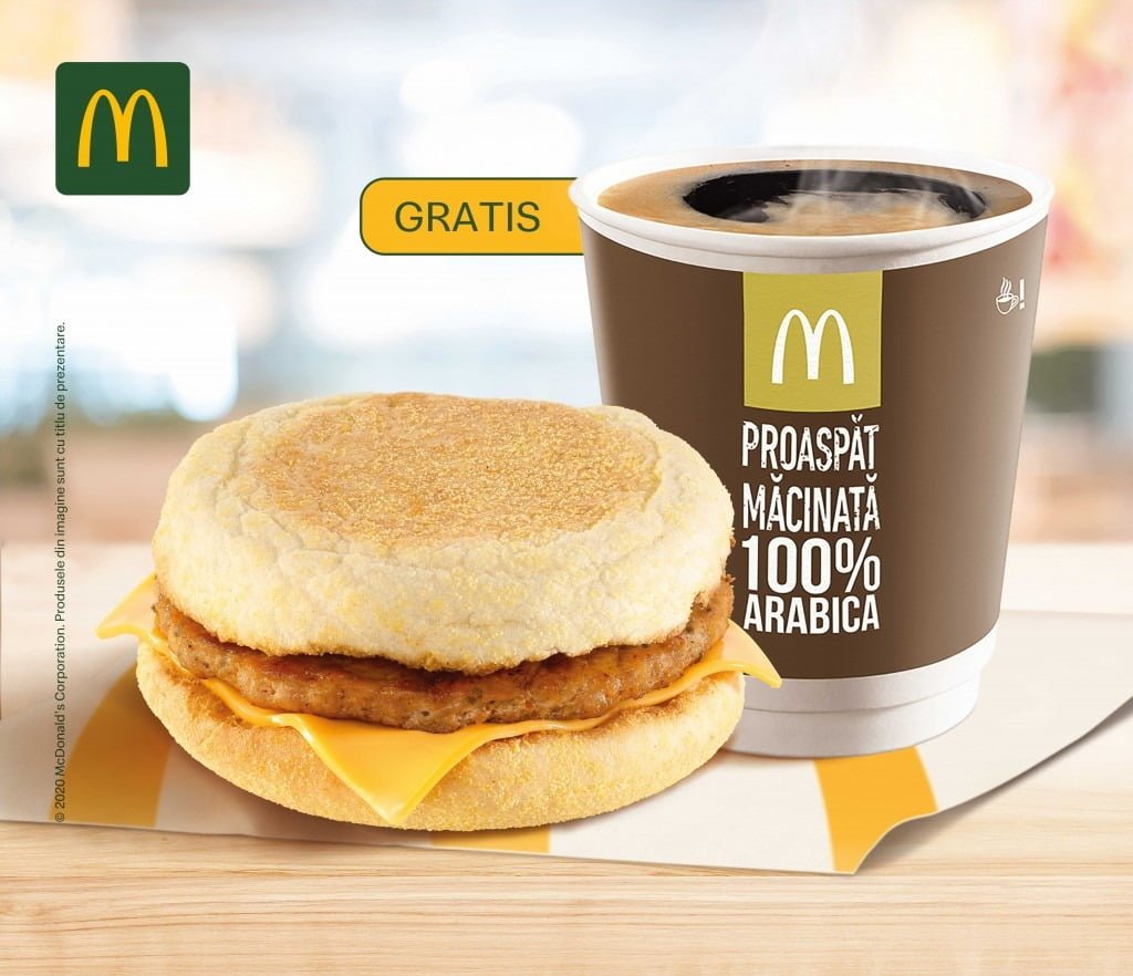 McDonald’s oferă mic dejun din partea casei pentru Linia Întâi