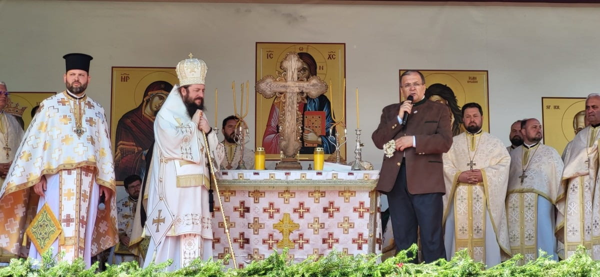 Gheorghe Flutur, la comemorarea lui Ciprian Porumbescu la Stupca: Aici ...