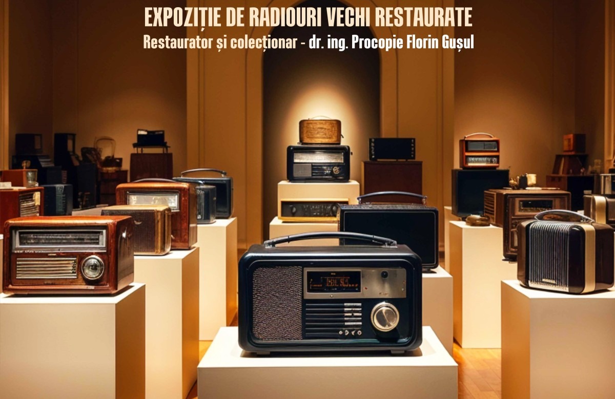 Expoziția de radiouri vechi „Pe unde retro. Din istoria radioului” la ...